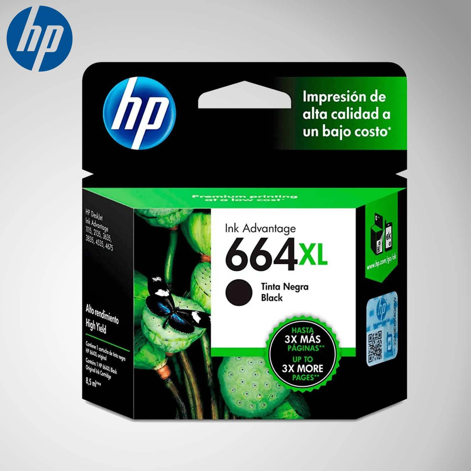 Cartuchos de tinta HP Original 664XL Ink | Achorao