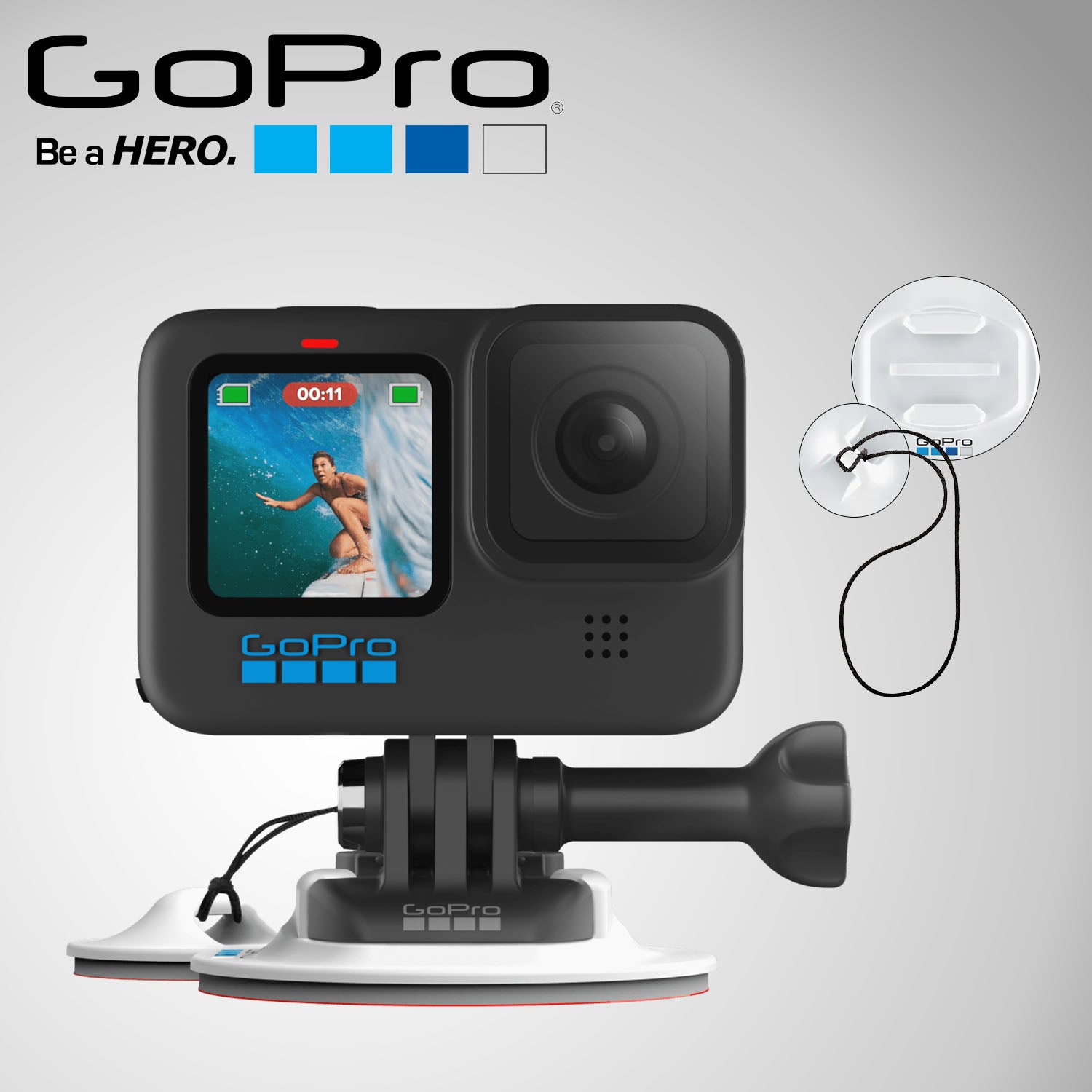GoPro SurfBoard Mounts (todas las cámaras GoPro - Soporte oficial de G ...