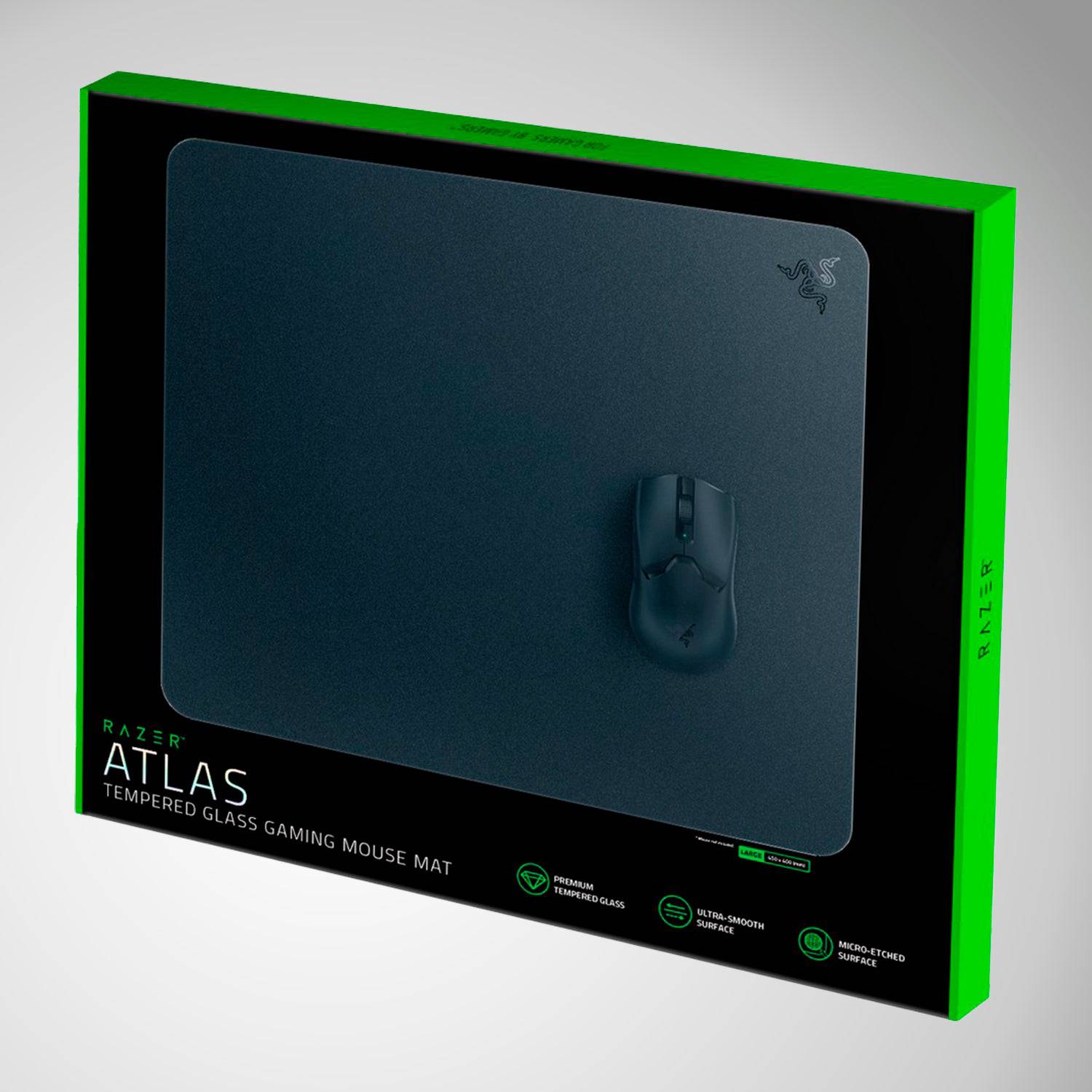 Mousepad Razer Atlas Tempered Glass Gaming | Achorao